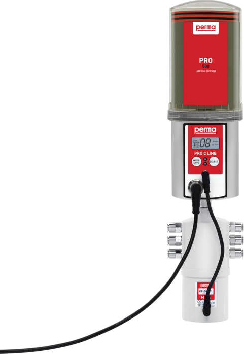 perma PRO C LINE: Präzise Schmierung von Linearführungen - perma
