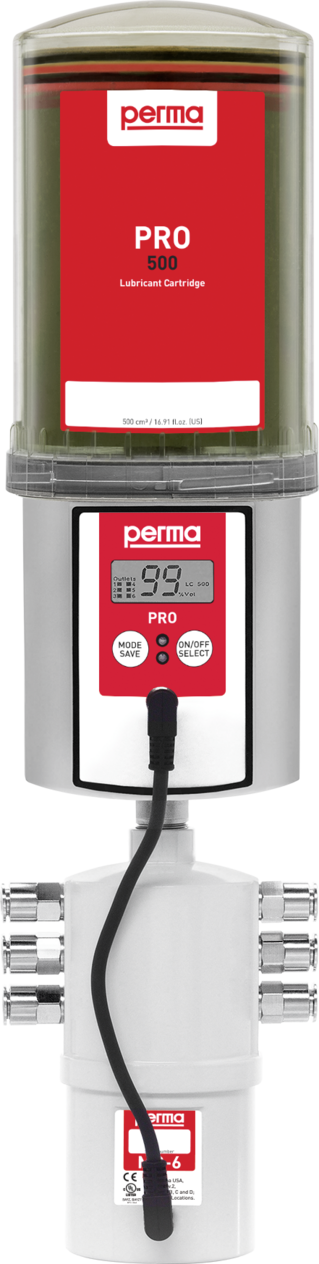 perma PRO MP-6: Precise lubrication for up to 6 lube points - perma