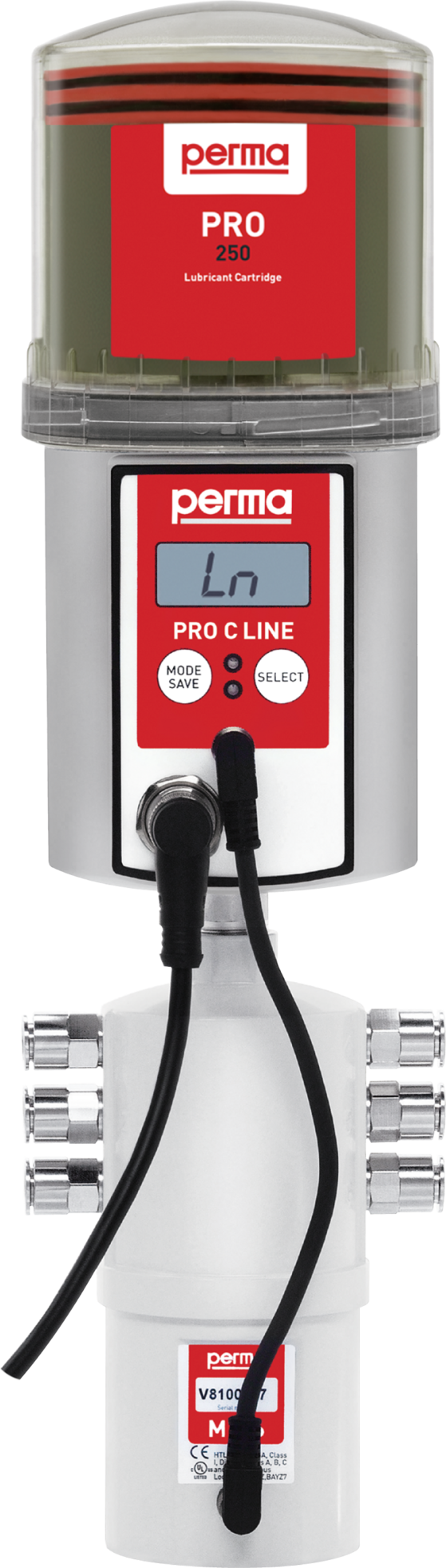 perma PRO C LINE: Precise lubrication of linear guides - perma