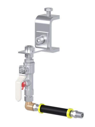 INSTALLATION KIT CLASSIC, FUTURA, FLEX, NOVA Standard Duty beam clamp mount - Mounting Solutions ...